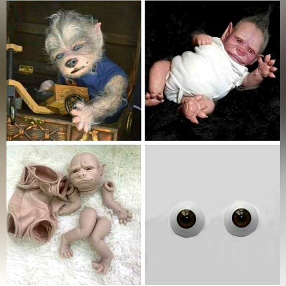 Reborn | Other | Reborn Doll Kit Blank Werewolf Kit Doll Diy Making Kit ...